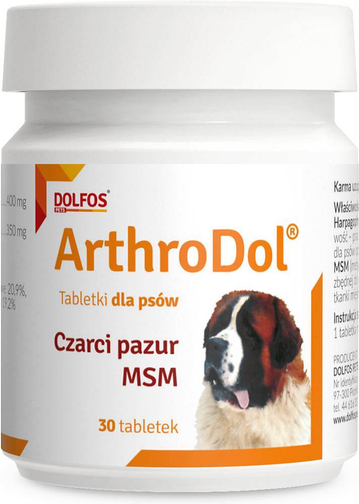 Dolfos ArthroDol dla psa Suplement diety 30 tab.